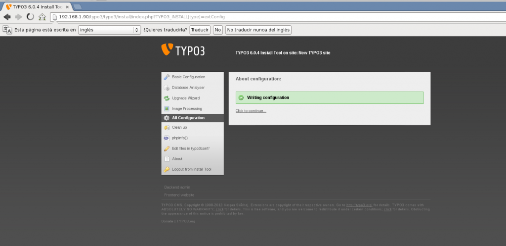 Instalar TYPO3 bajo GNU/Linux – Red-Orbita