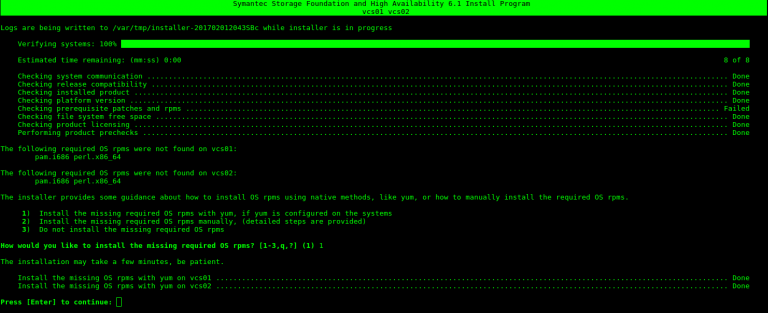 Instalación y configuración de Veritas Cluster Server (sfha) en GNU ...