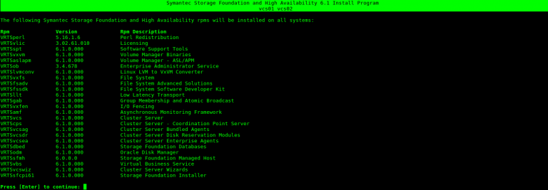 Instalación y configuración de Veritas Cluster Server (sfha) en GNU ...
