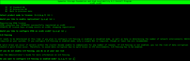 Instalación y configuración de Veritas Cluster Server (sfha) en GNU ...