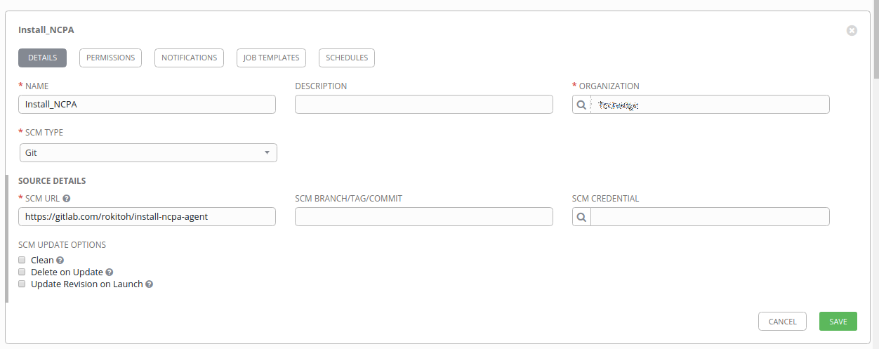 Automatización instalación NCPA con Ansible AWX – Red-Orbita