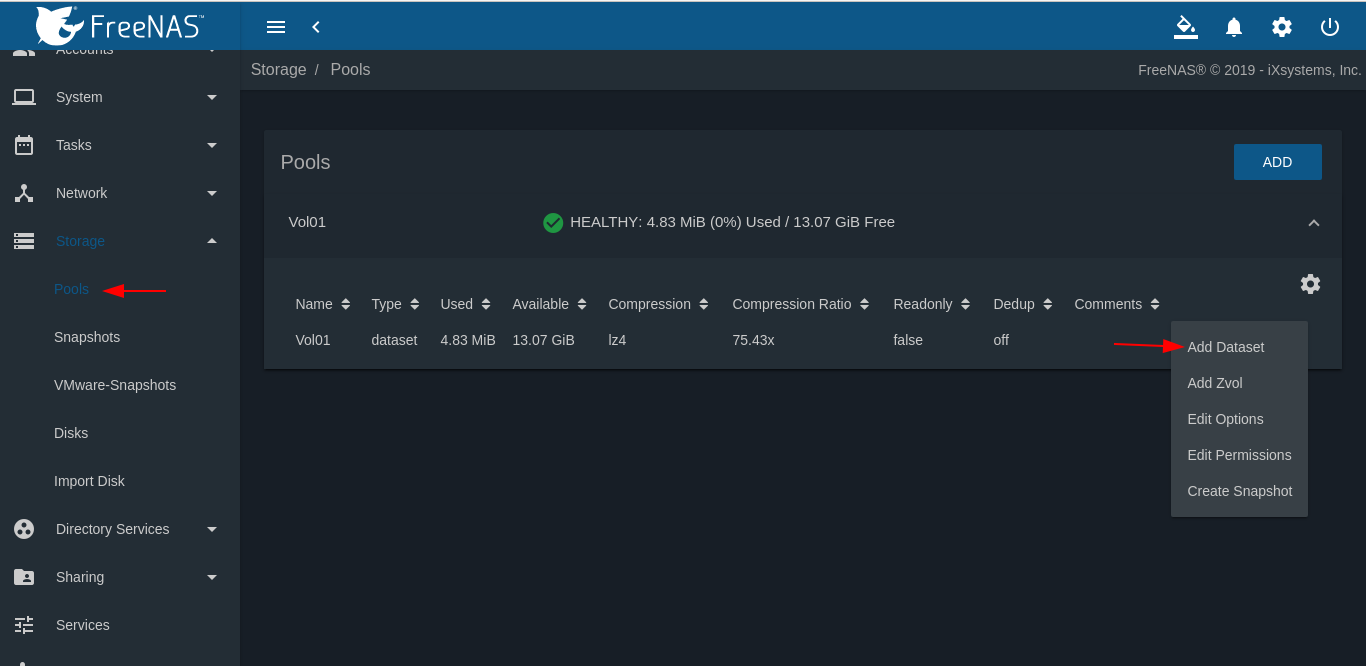 FreeNAS: habilitar y configurar el almacenamiento de objetos en FreeNAS ...
