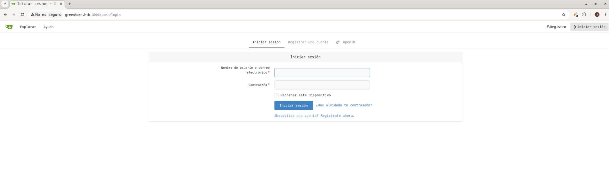 HackTheBox – GreenHorn Writeup – Red-Orbita